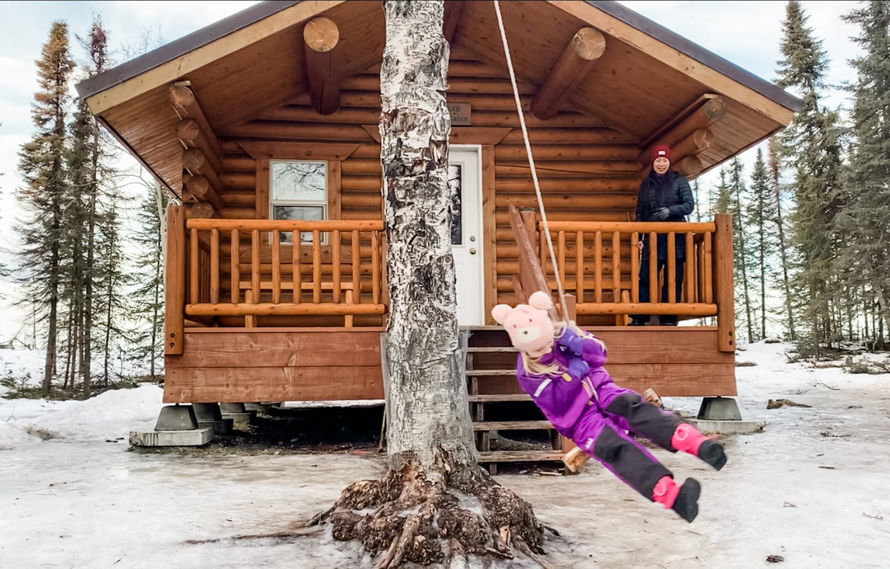 Skating to the Kelly Lake Cabin | Stories From the Kenai